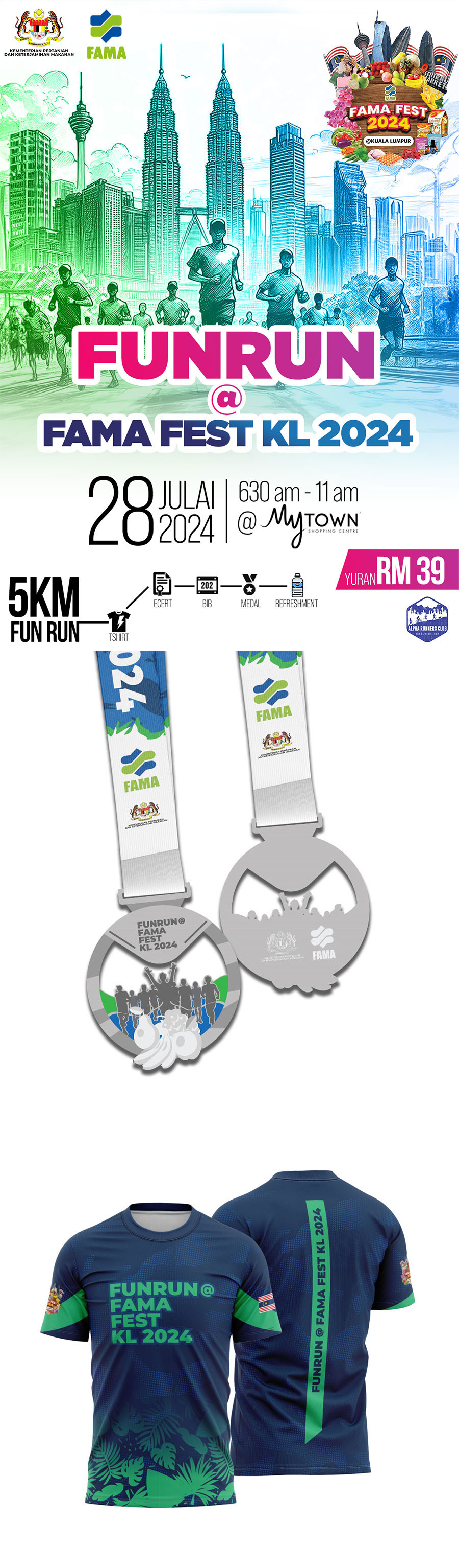Fun Run @ FAMA Fest KL 2024 : Online Registration